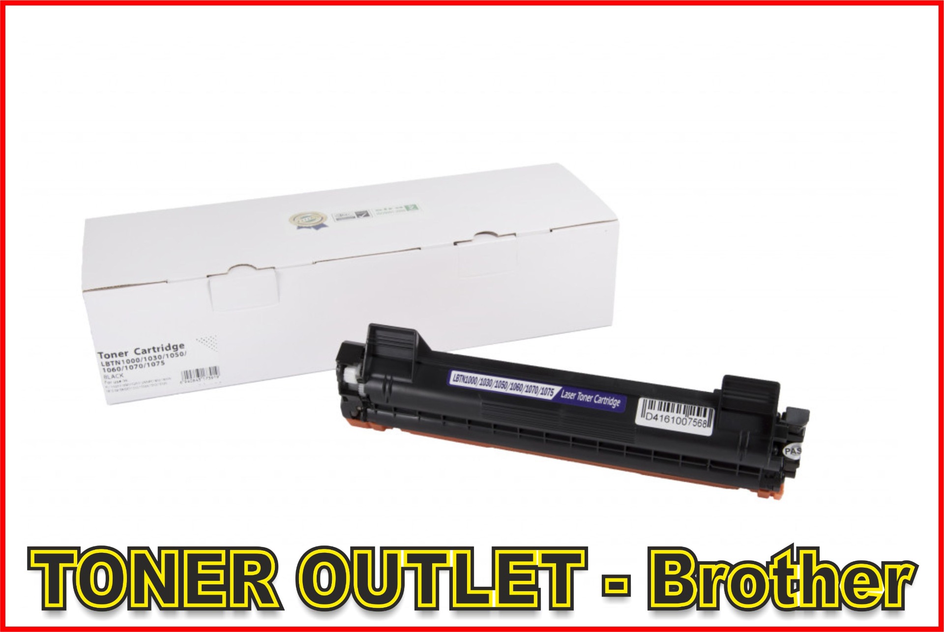 Brother TN-1050 / TN1050 / 1050 toner-cartridge-boja BLACK, zamjenski